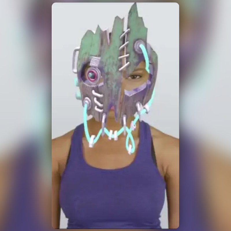 3D Dread mask Filter by عدي الزعبي🇶🇦 | Snapchat Lenses