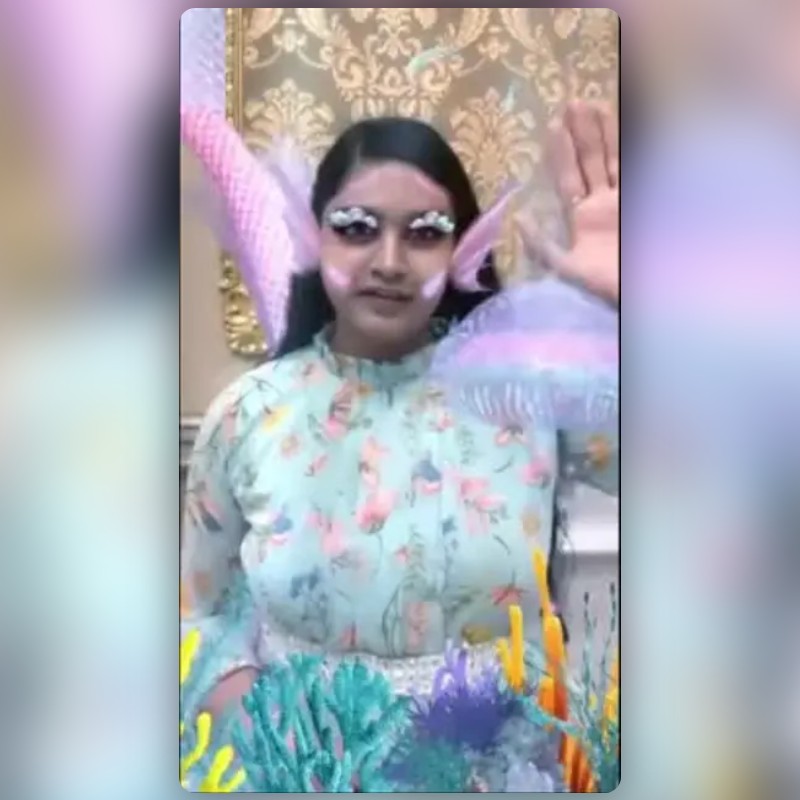 World of a Mermaid Filter by Pradeepa Anandhi | Snapchat Lenses