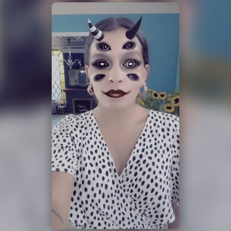 Spiral Eyes Lens by Snapchat - Snapchat Lenses and Filters