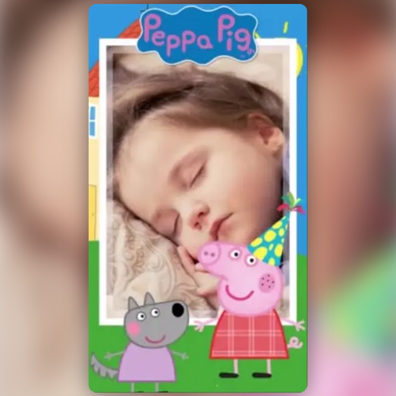 Peppa Pig Frame Lens by Pedro Rios - Snapchat Lenses and Filters