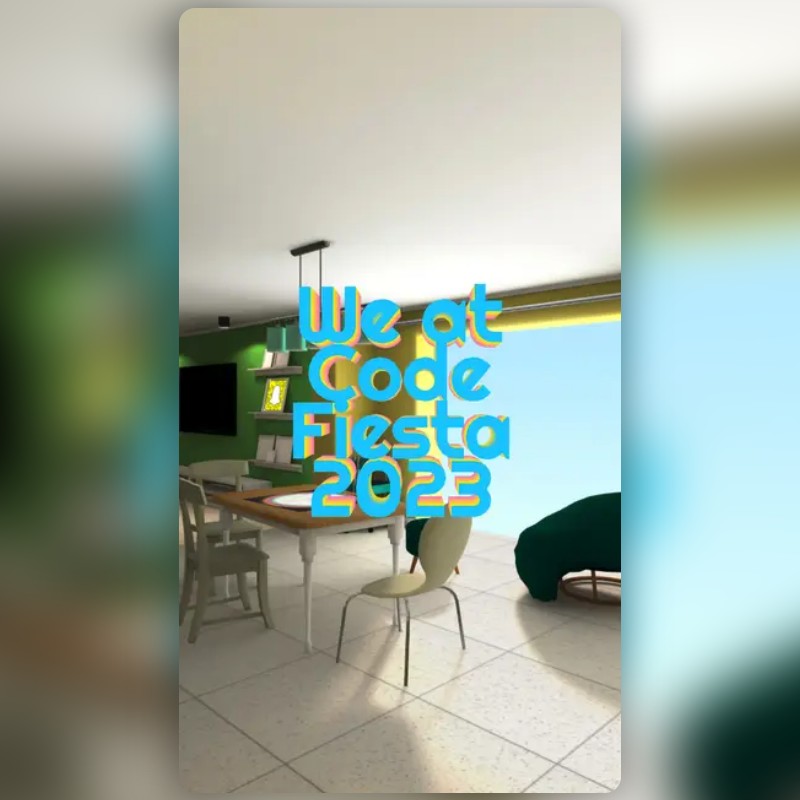 3D Text Filter by Kanak Umrani | Snapchat Lenses