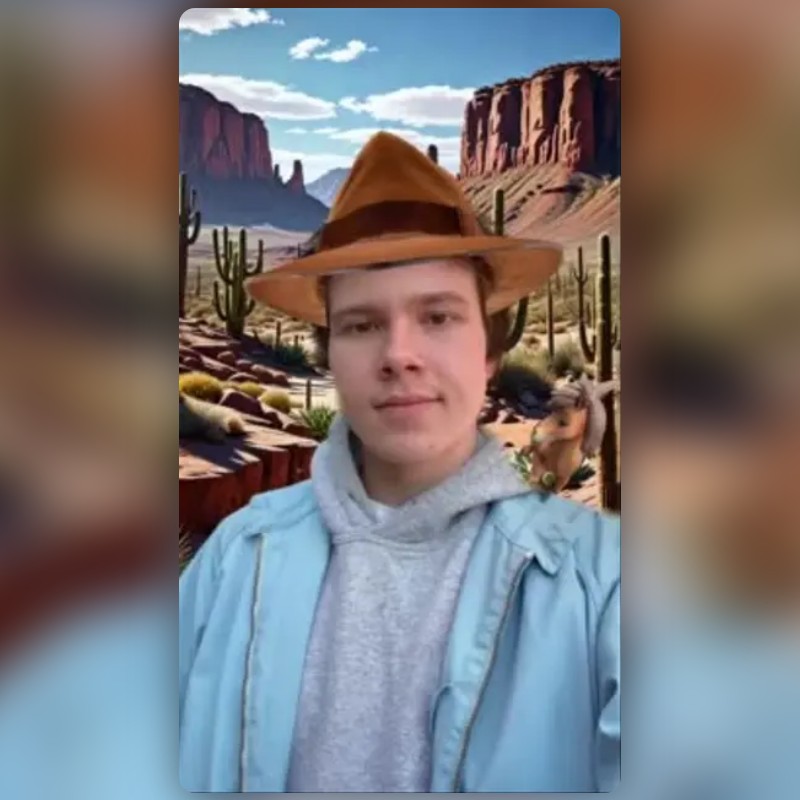 Wild West Cowboy Filter by Itamar (LH) | Snapchat Lenses