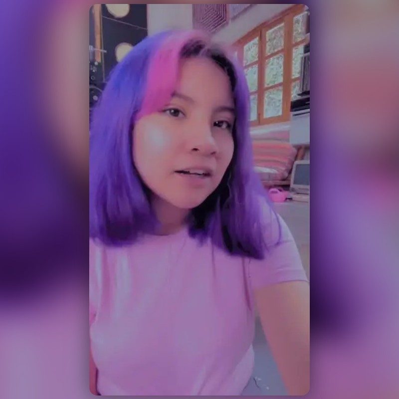 Soft Purple Filter by Snapchat | Snapchat Lenses