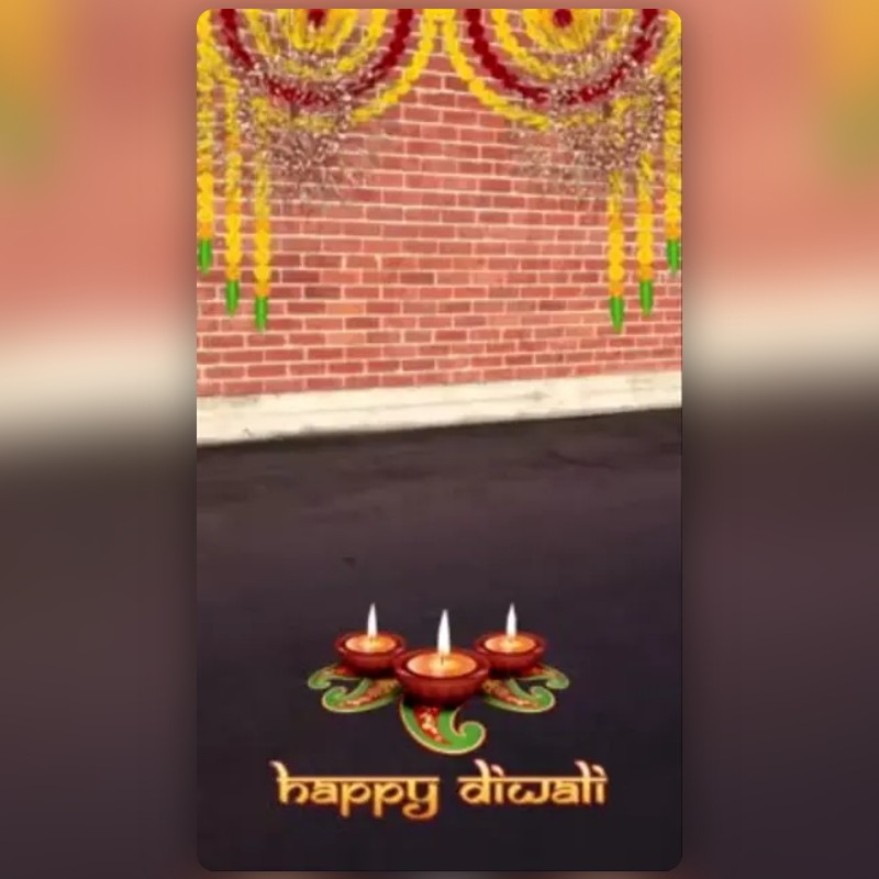 Happy Diwali Filter by Under25AyPa | Snapchat Lenses