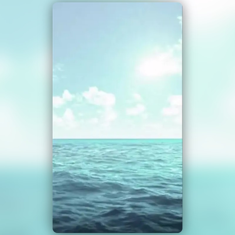Ocean Filter Lens by ️ Youbi Yaqo⏳ - Snapchat Lenses and Filters