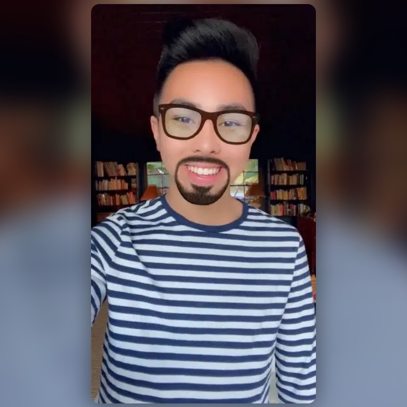 Full Goatee Beard Filter by Snapchat | Snapchat Lenses