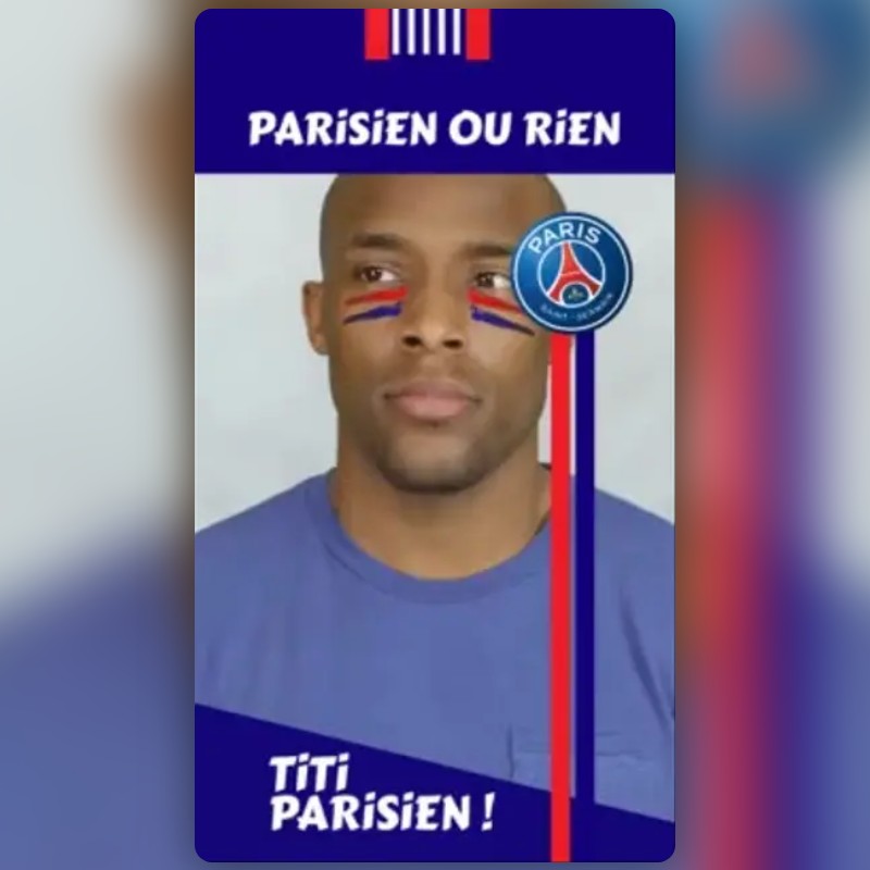 Parisien ou Rien 4 Filter by WallaceBlood 🔵⚪🔴 | Snapchat Lenses