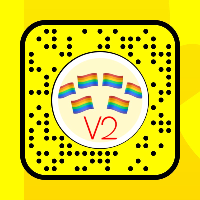 LGBTQ V2 Lens by Amélie - Snapchat Lenses and Filters