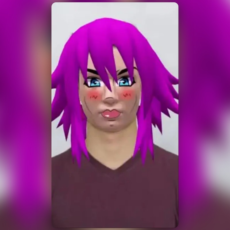 ANIME FACE Filter by Davide Ratta | Snapchat Lenses