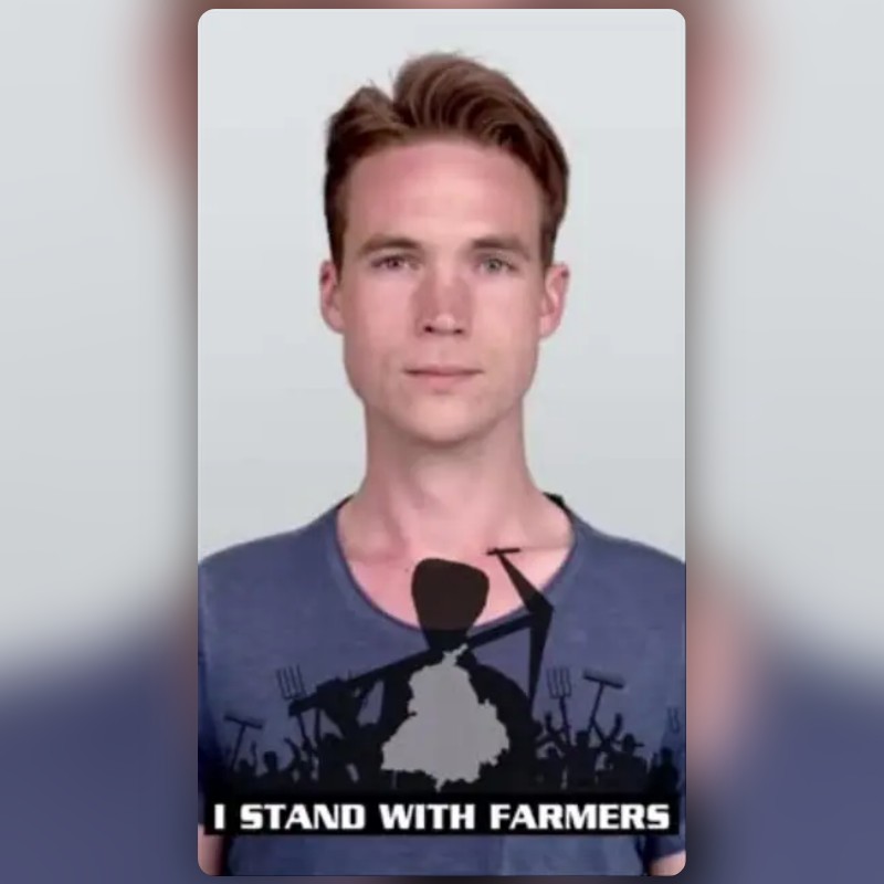 Stand with farmers Filter by Anmol Bhangu 🎥 | Snapchat Lenses