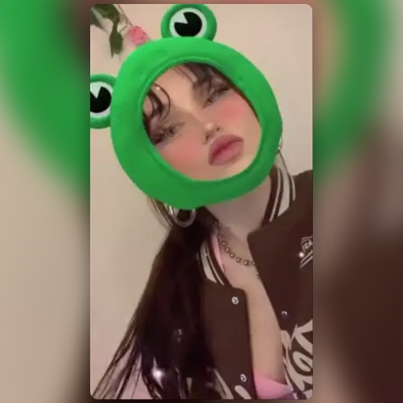 frog Lens by sashandiana - Snapchat Lenses and Filters