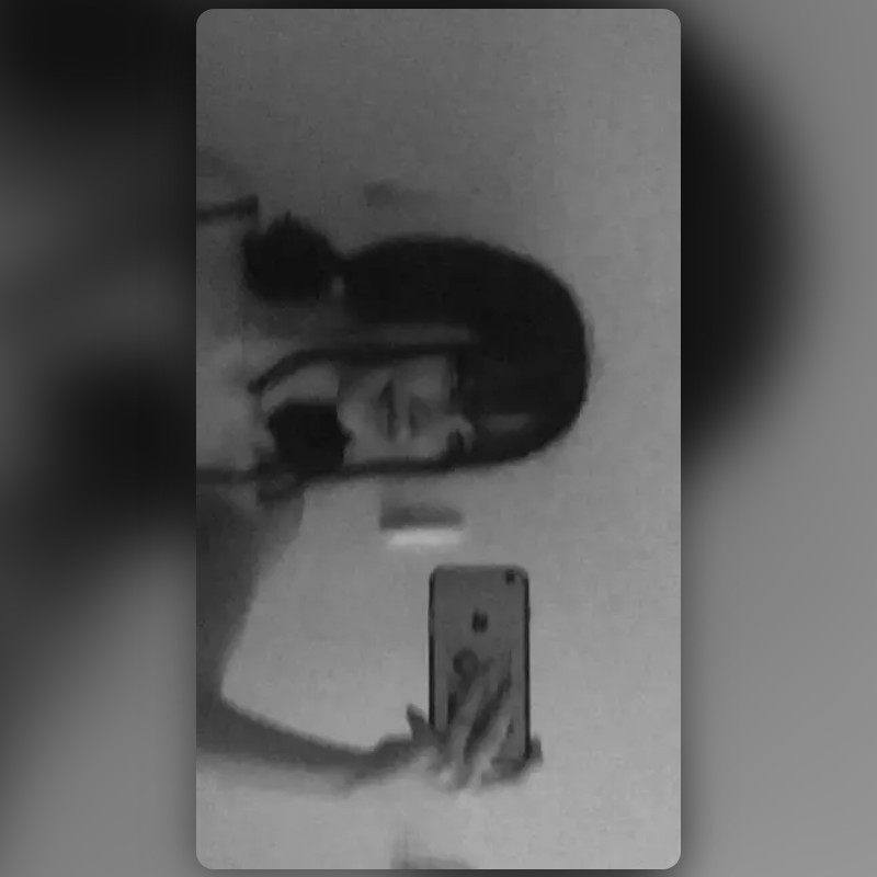 black out Lens by henry - Snapchat Lenses and Filters