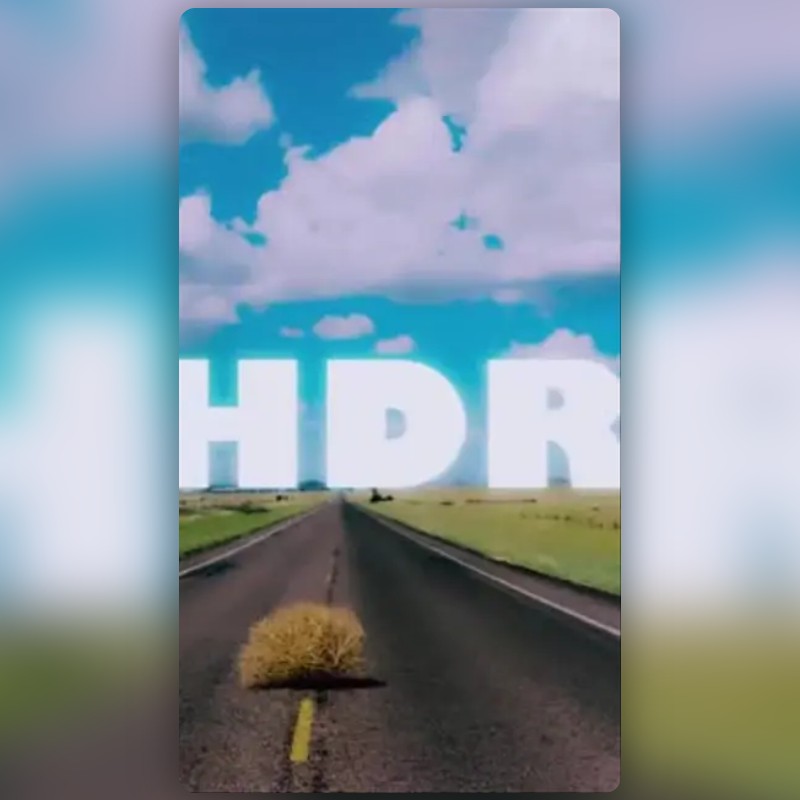 ICONIC HDR Filter by TheVijay Pareek | Snapchat Lenses