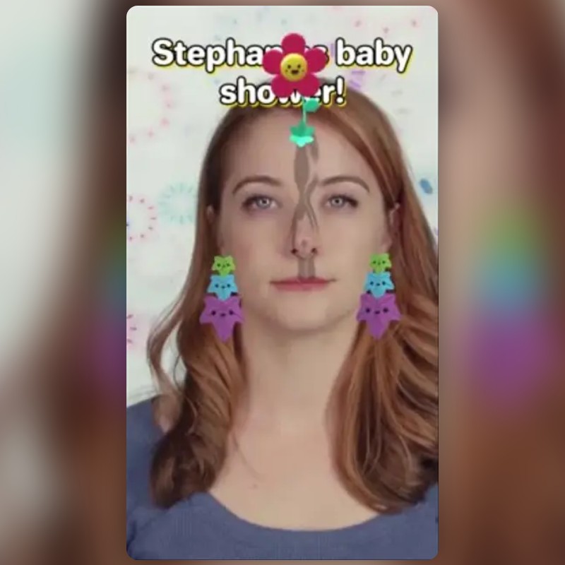 Stephs Baby Shower Lens by Sruly Lipszyc - Snapchat Lenses and Filters