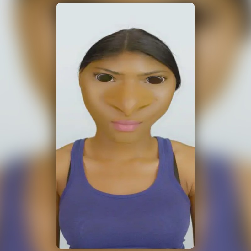 Tricone Funny Face Filter by Mayank Suyal | Snapchat Lenses