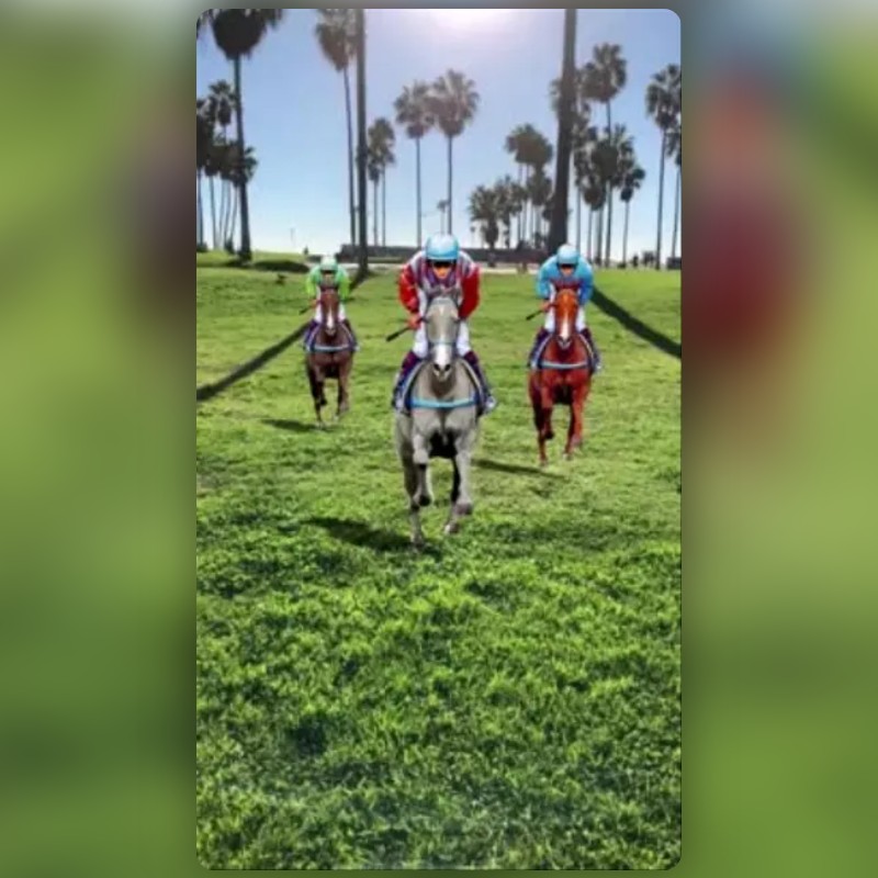 Horse Race Lens by Pennsylvania Horse Racing Asso - Snapchat Lenses and ...