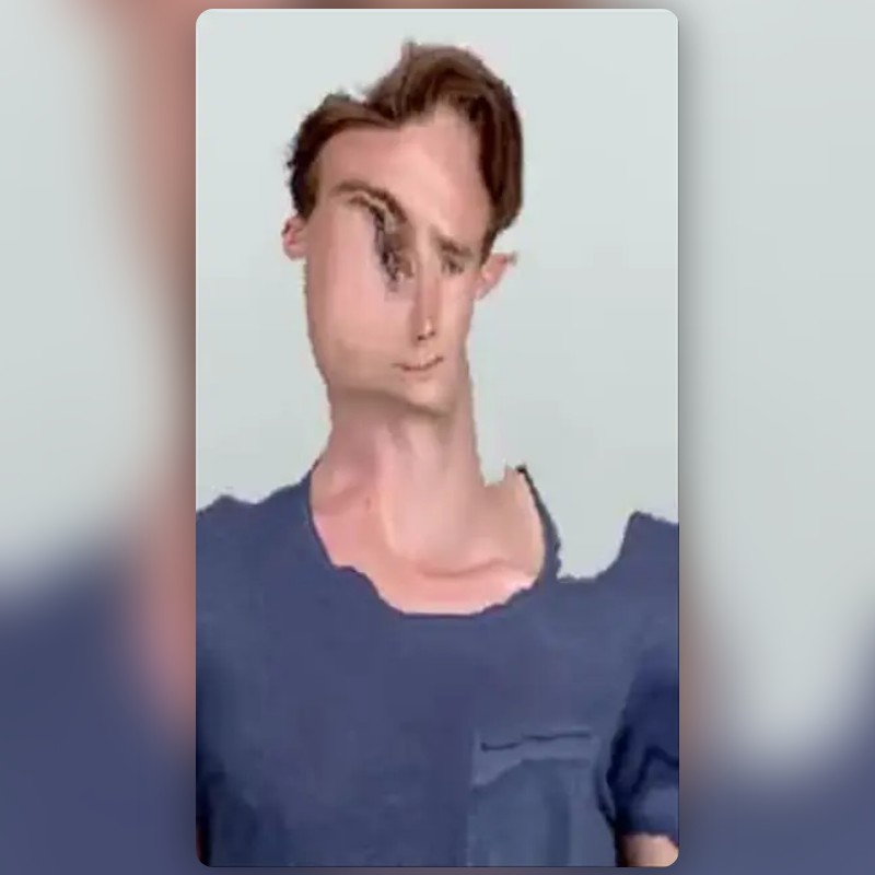 Distorted Filter by Xzavier | Snapchat Lenses