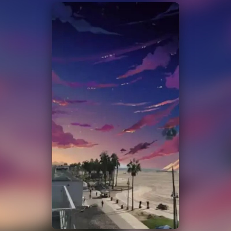 Night Sky Lens by Sakshi Verma - Snapchat Lenses and Filters