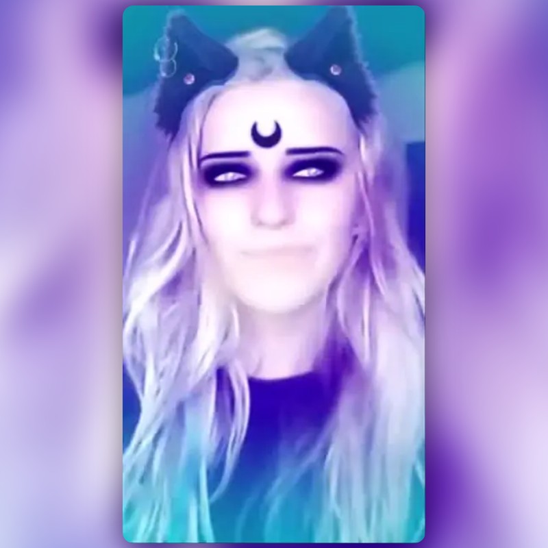 Moon Kitten Lens by 🌙 Para Dox - Snapchat Lenses and Filters
