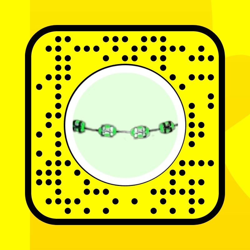 Braces Green Lens by Roselyn - Snapchat Lenses and Filters