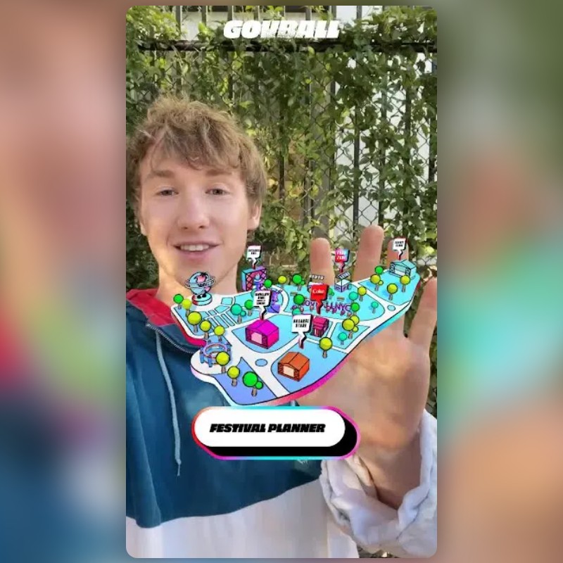 GOVBALL AR compass Lens by Snapchat - Snapchat Lenses and Filters