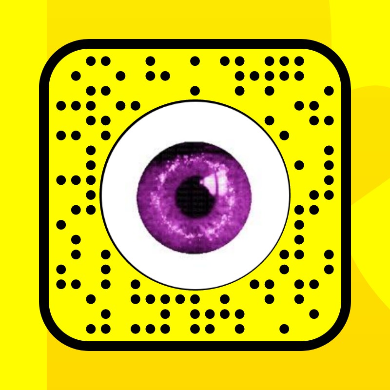 Purple Eyes Lens by Umayr💫 - Snapchat Lenses and Filters