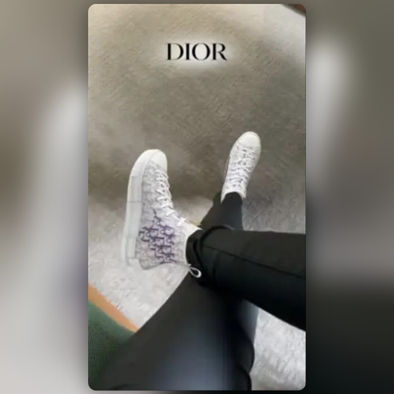 Dior Men B23 Lens by Dior - Snapchat Lenses and Filters