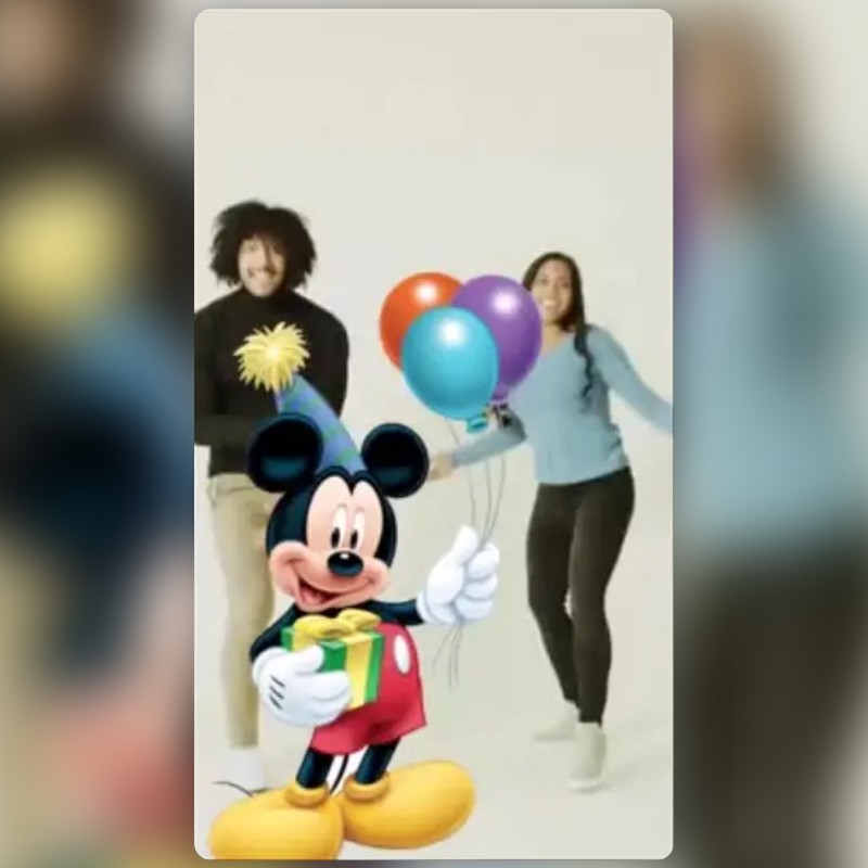 Mickey Mouse Fun Filter by Sunny Bahadurpuria🎥 | Snapchat Lenses
