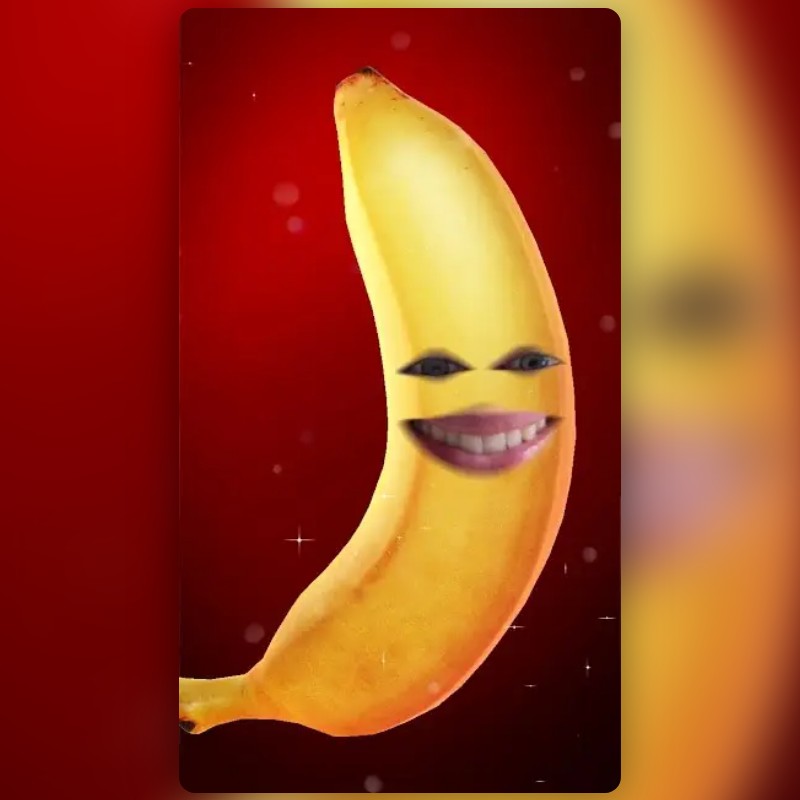 Banana Filter by Snapchat | Snapchat Lenses