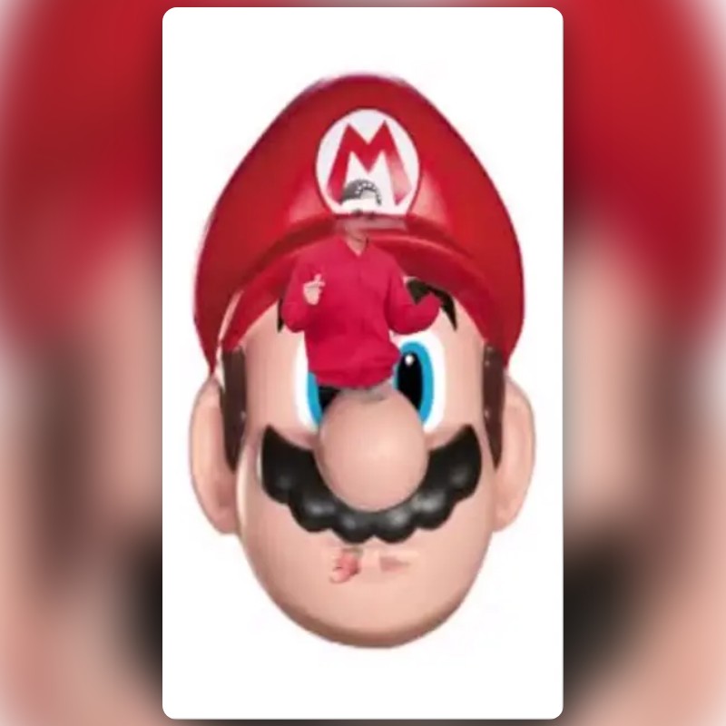 Super Mario Lens by Mikayla Kellaway - Snapchat Lenses and Filters