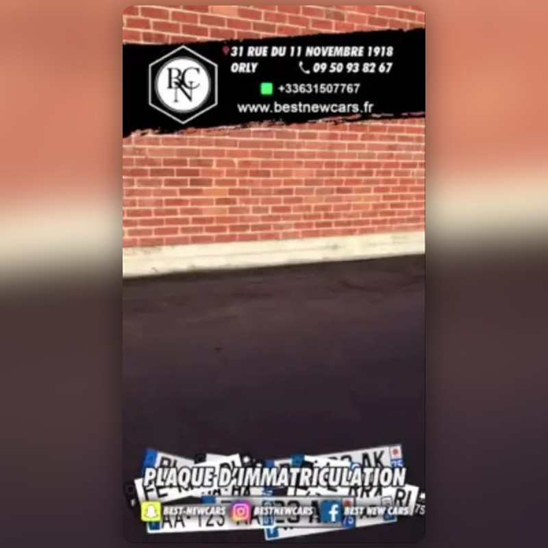 BNC PLAQUES Filter by Yassux 💻 | Snapchat Lenses
