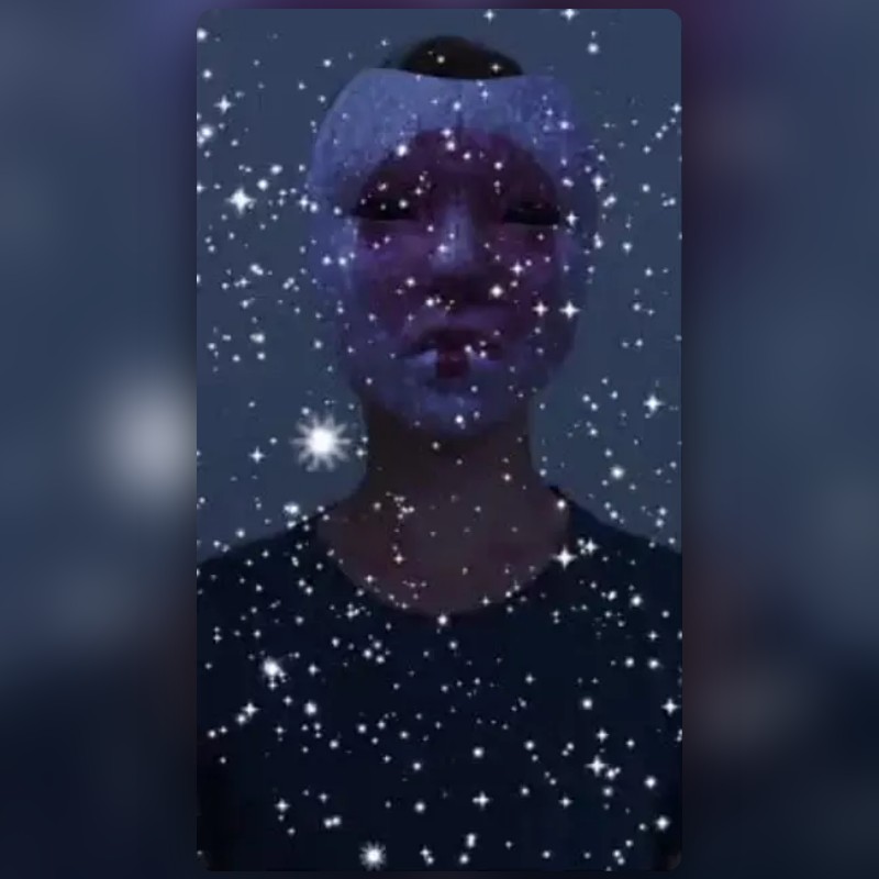 Galaxy VFX Mask Lens by Chakdar Abdulazeez - Snapchat Lenses and Filters