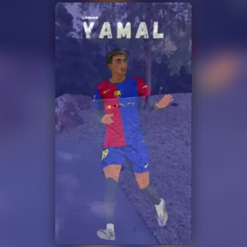 YAMAL CALMA Filter by HAMS™️ Seidou | Snapchat Lenses