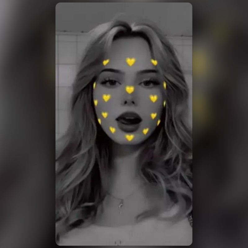 YElO HEART Filter by Sujal Vadaliya | Snapchat Lenses