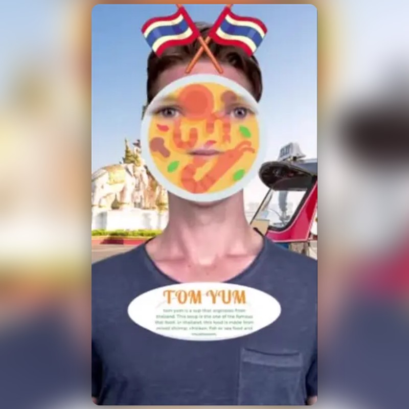 Tom sum thai food Lens by Ilham Ramadhan - Snapchat Lenses and Filters