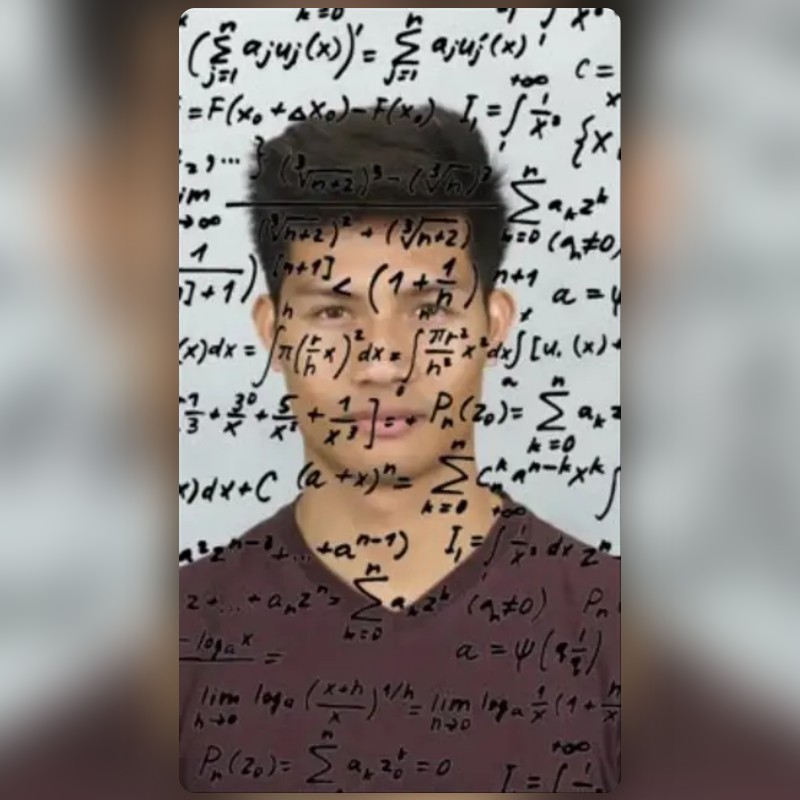 Confused Math Lens - Snapchat Lenses and Filters