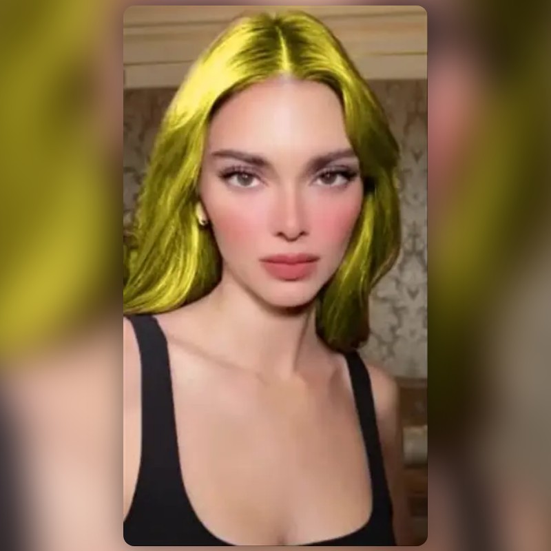 Golden Hair Lens by Anurag Ranjan - Snapchat Lenses and Filters