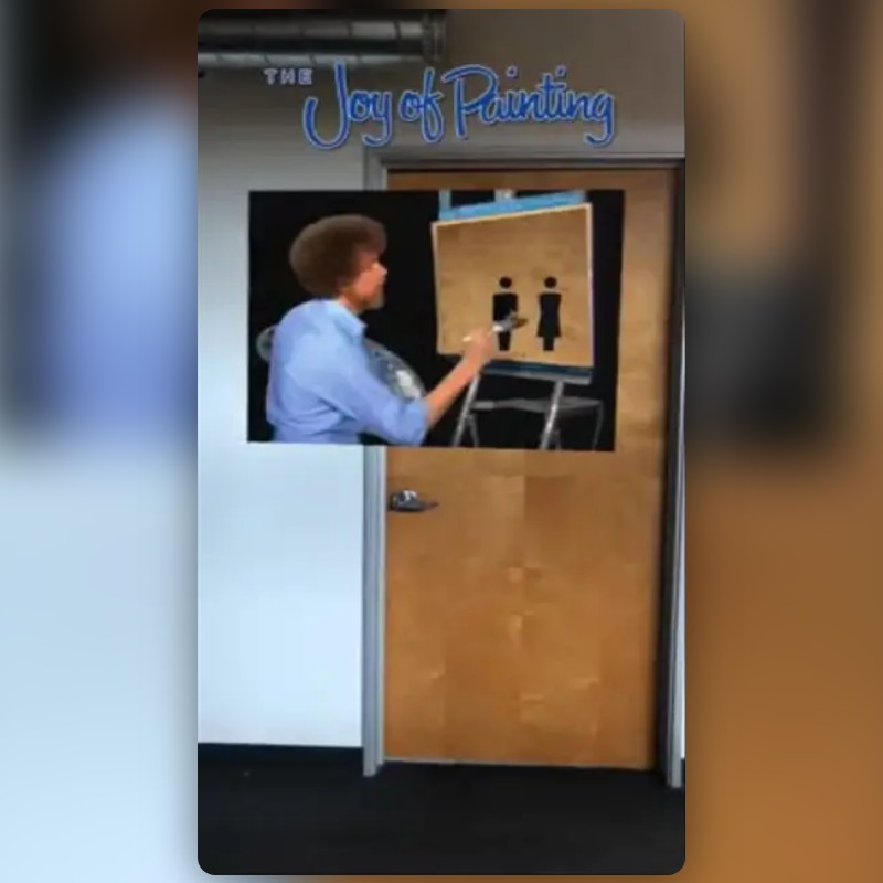 Bob Ross IRL Filter by Camera IQ | Snapchat Lenses