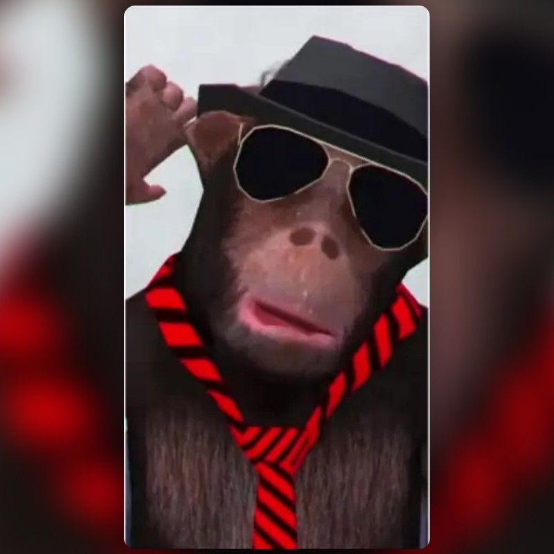 Monkey Lens by Fahad | فهد مطلق 🇸🇦 - Snapchat Lenses and Filters
