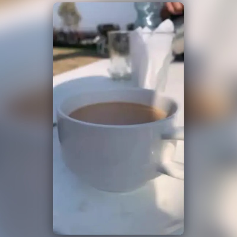 Tea Cup Filter by Chacha Baklol | Snapchat Lenses