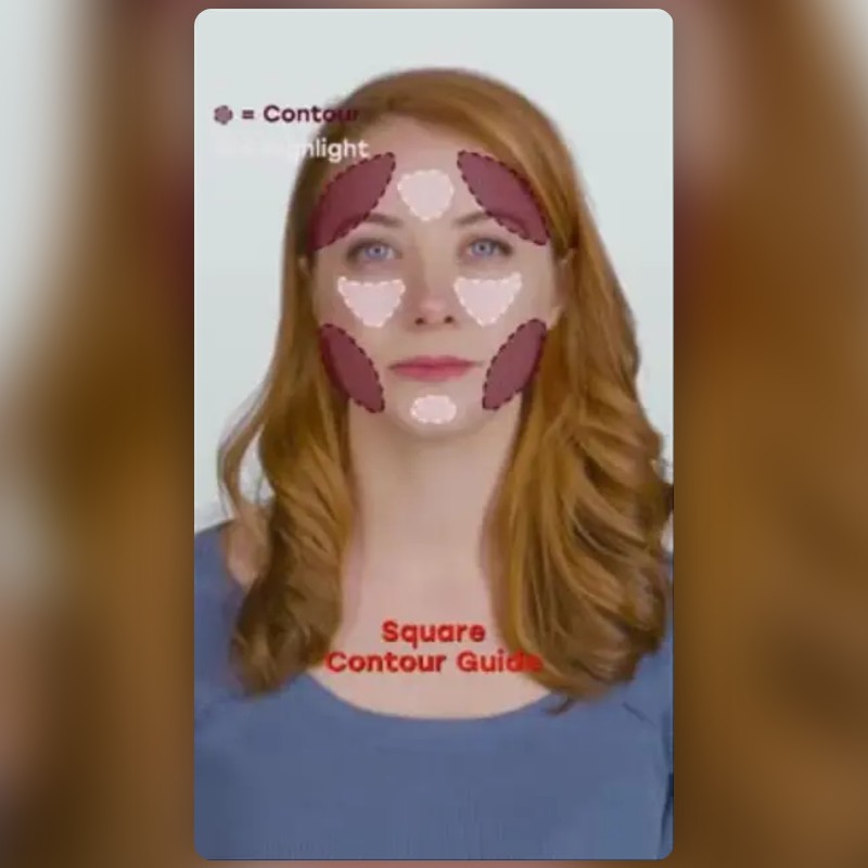 Square Contour Filter by ashley anousaya | Snapchat Lenses