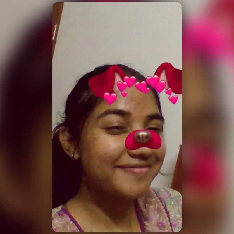 pink dog filter Filter by Preeti | Snapchat Lenses
