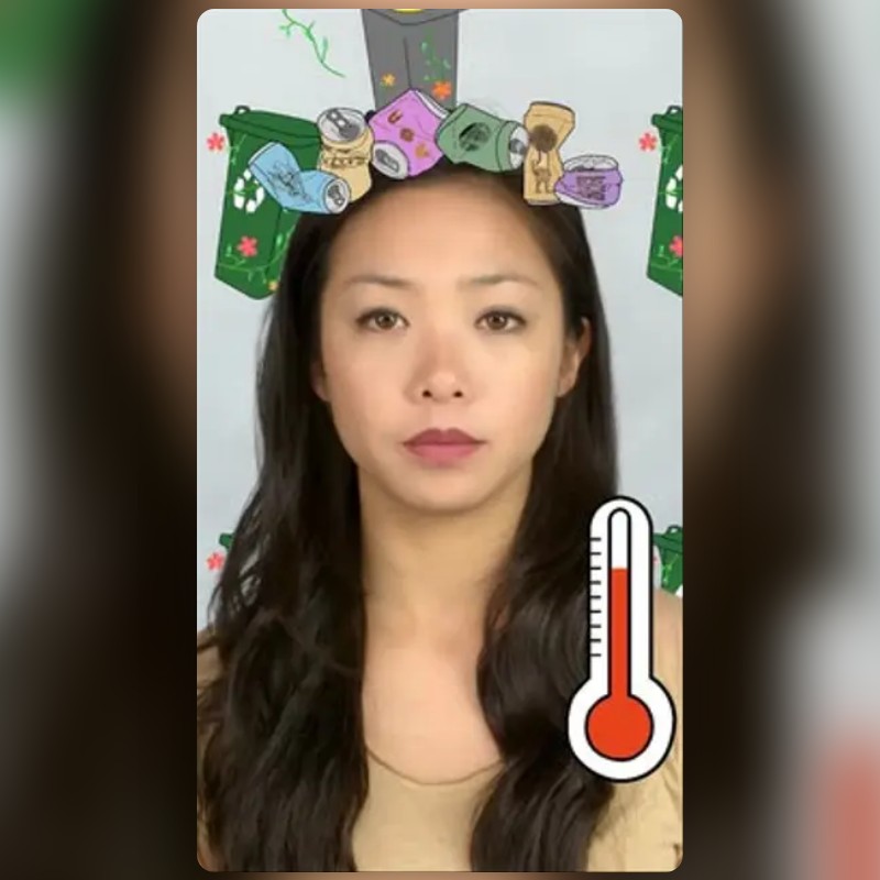 Poub Can Chaud Lens by Martina Pellegrino - Snapchat Lenses and Filters