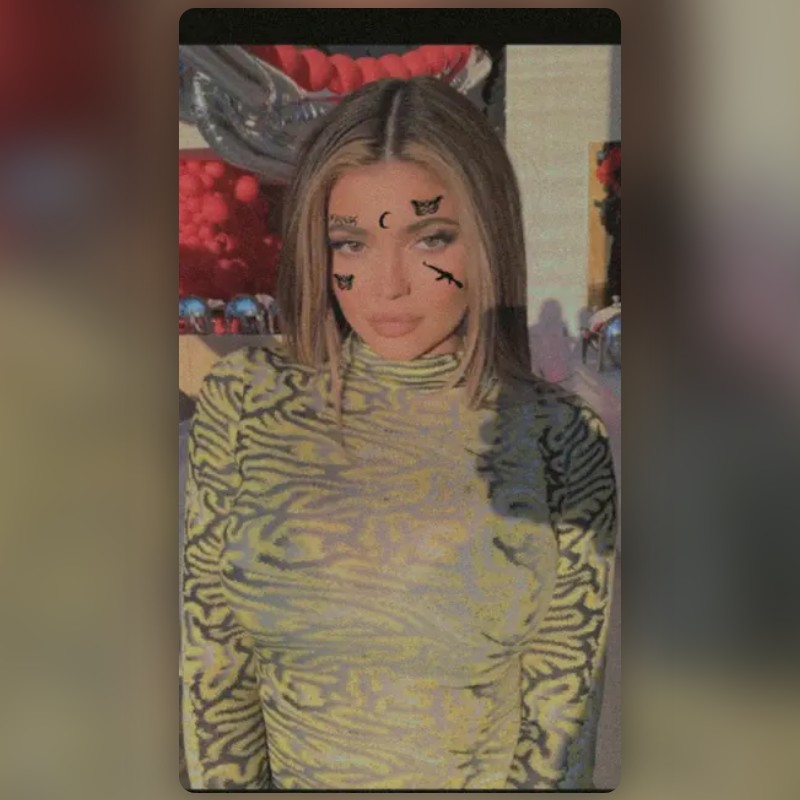 face tattoos v2 Filter by tri ♡ | Snapchat Lenses