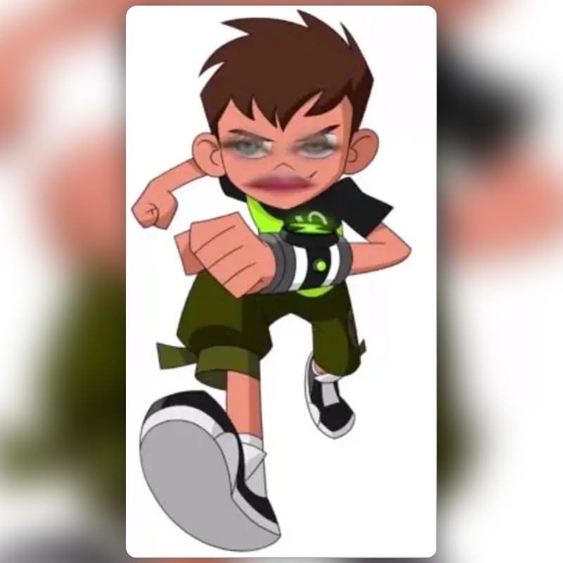 ben 10 face Lens by merwin - Snapchat Lenses and Filters