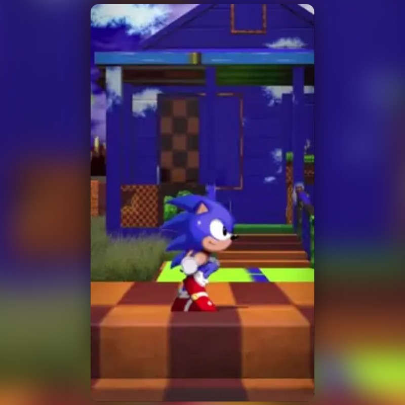 Sonic Filter by نوره المطيري | NA | Snapchat Lenses