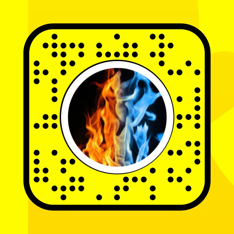 เลนส์ fire and ice สร้างโดย Lena Megerditchian - เลนส์และฟิลเตอร์ Snapchat