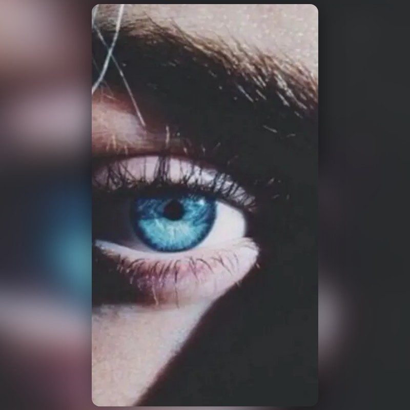 one colored eye Lens by Danish Shirazi - Snapchat Lenses and Filters