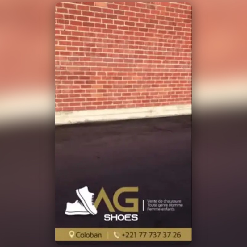 AG SHOES Filter by Bib.Pictures.Events 📸 | Snapchat Lenses