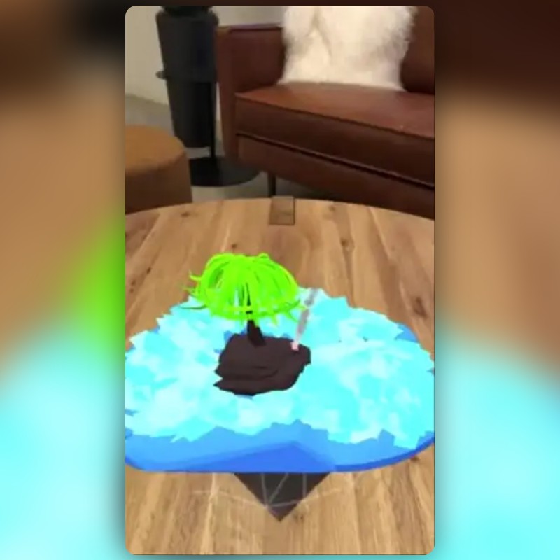 The Island Lens by Ben - Snapchat Lenses and Filters